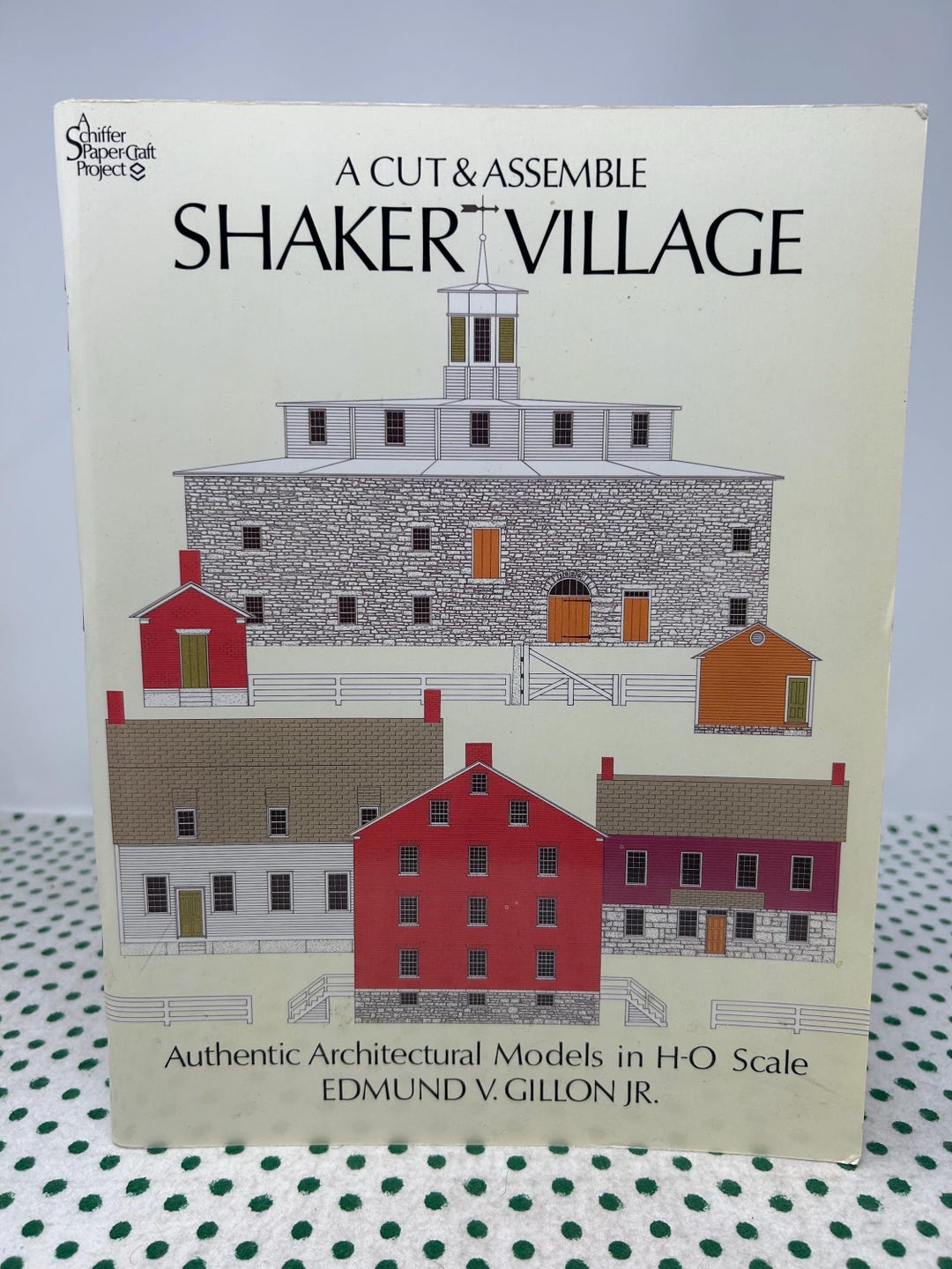 A Cut & Assemble Shaker Village Vintage Softcover Craft Book - Etsy