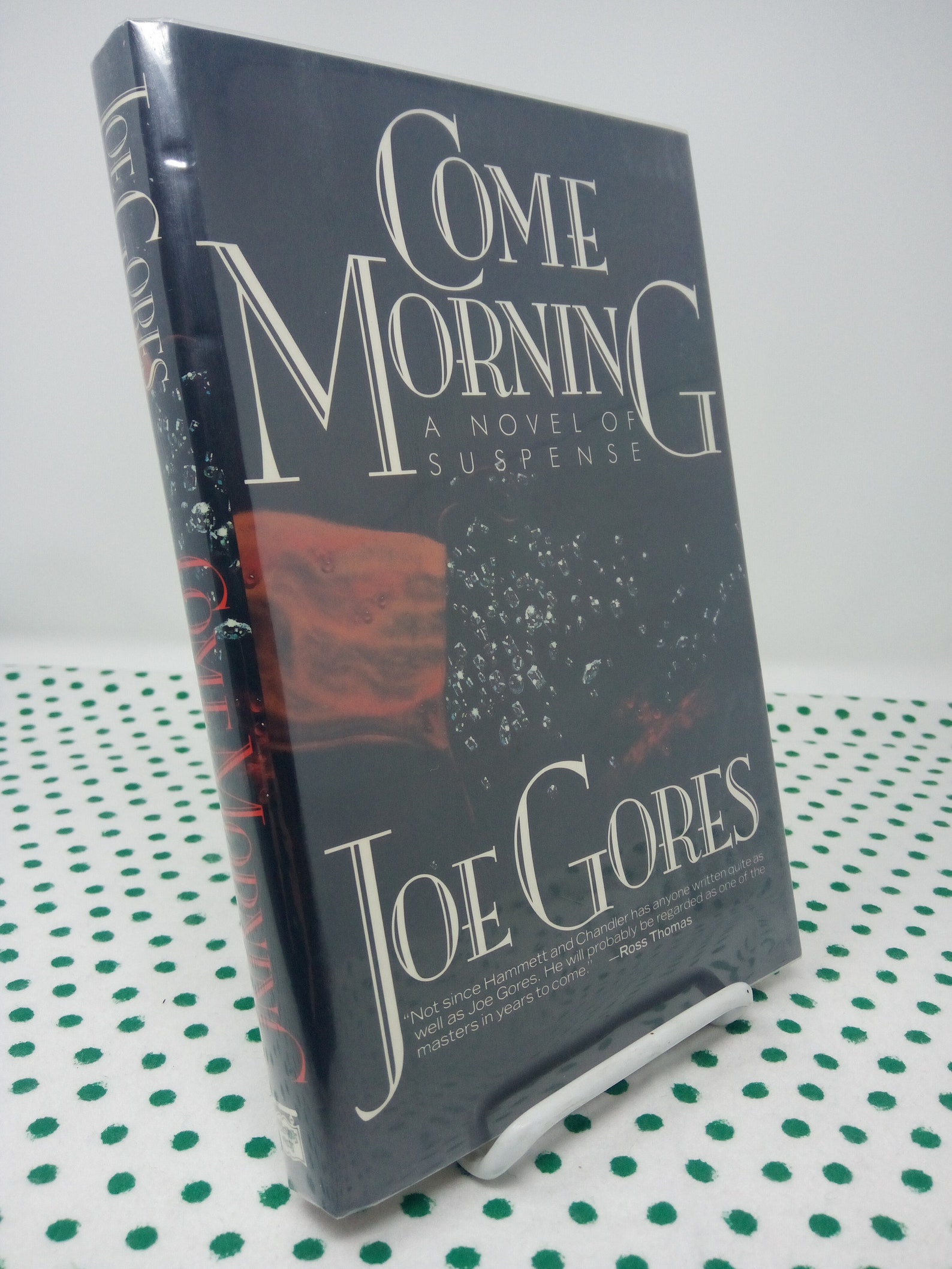 SIGNED Come Morning by Joe Gores 1st Edition Hardcover - Etsy