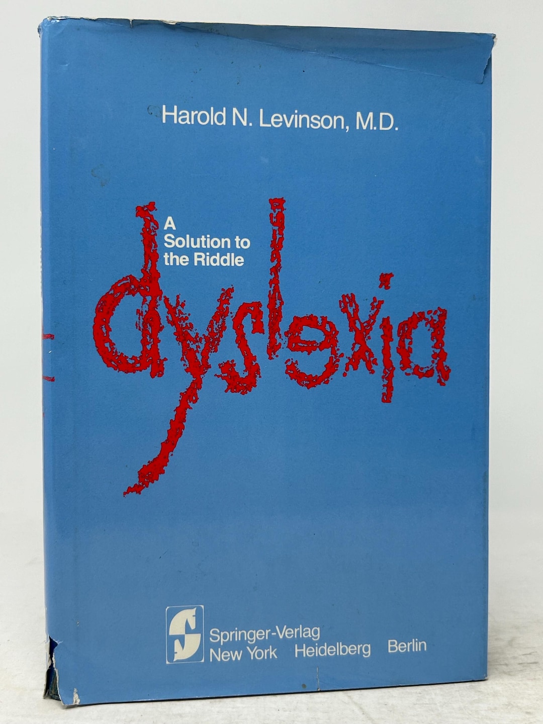 Dyslexia A Solution to the Riddle by Harold N. Levinson M.D. Vintage ...