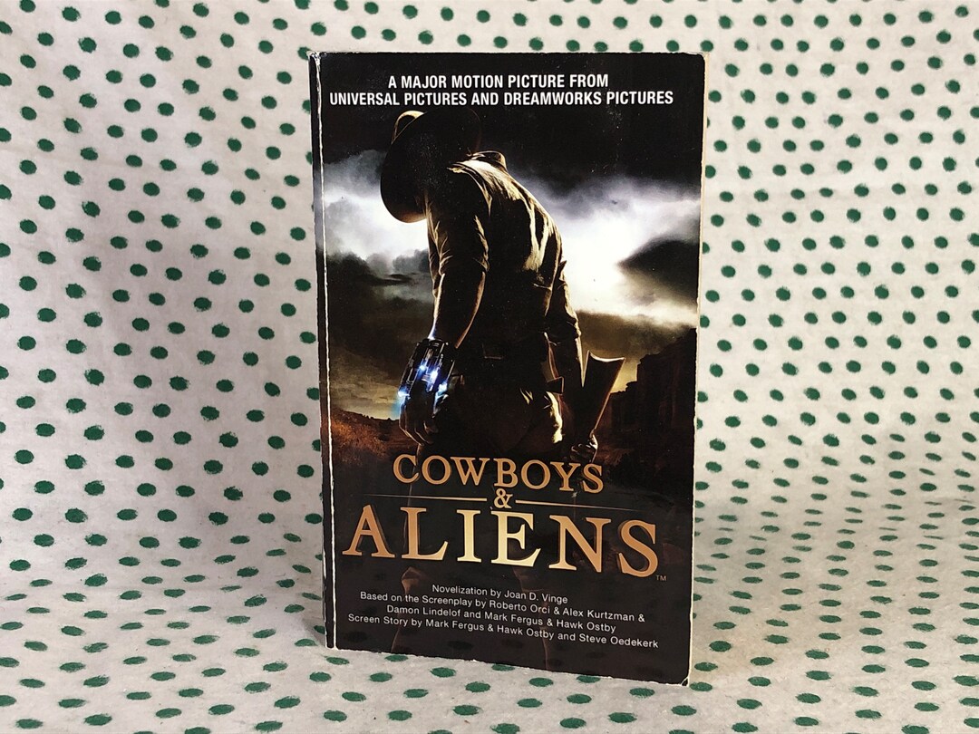 Cowboys & Aliens by Joan D. Vinge Movie Tie-in Paperback - Etsy