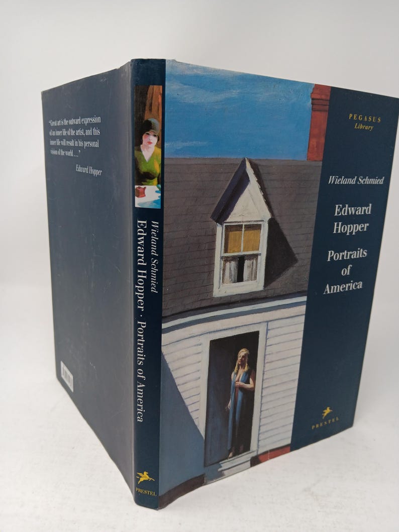 Edward Hopper Portraits of America by Wieland Schmied Hardcover Book - Etsy