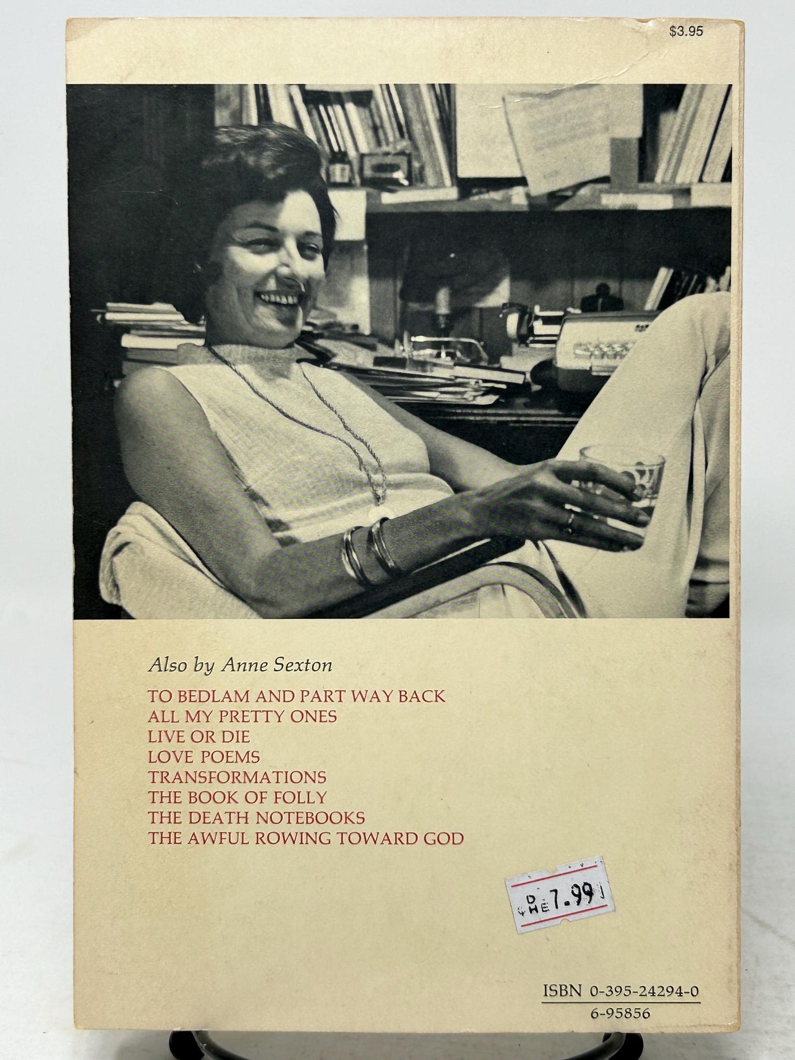 45 Mercy Street by Anne Sexton Vintage Softcover Book 1976 - Etsy