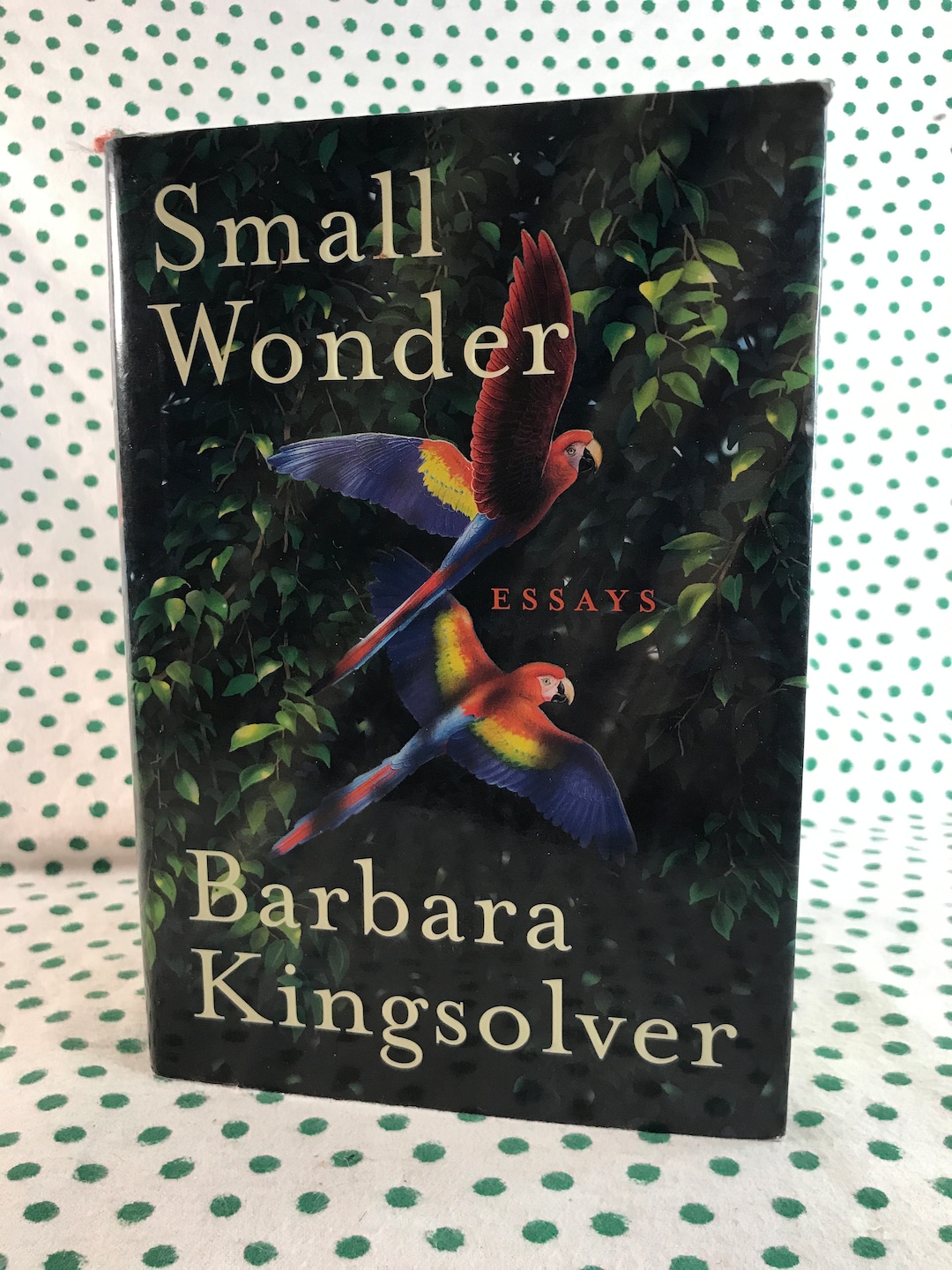 Small Wonder Essays by Barbara Kingsolver Vintage Hardcover - Etsy