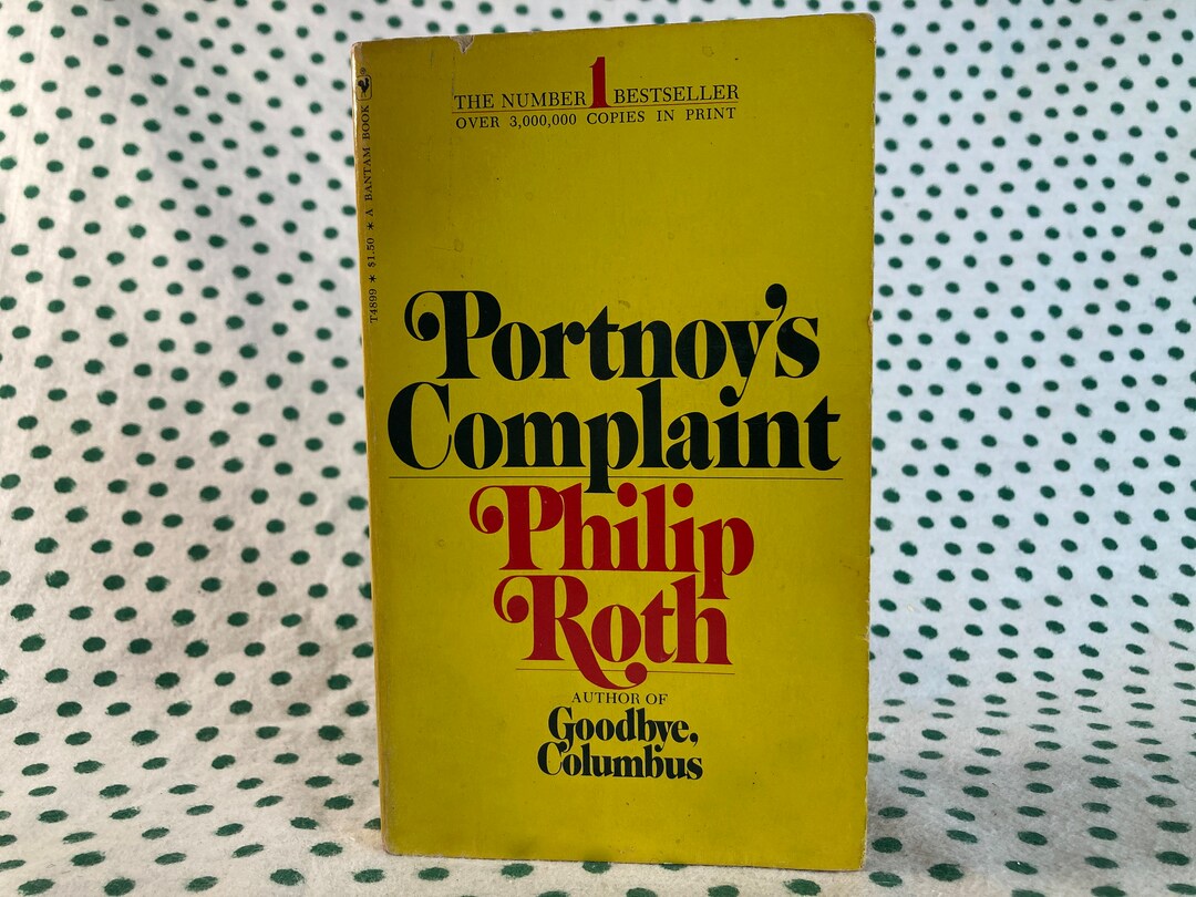 Portnoy’s Complaint by Philip Roth Vintage Paperback 1972 - Etsy