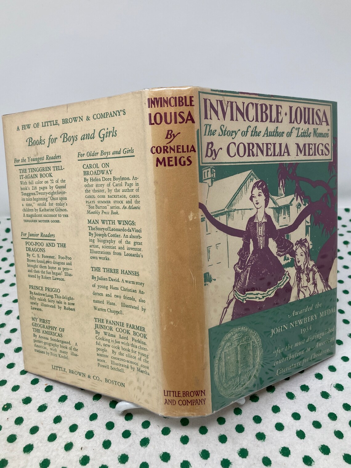 Invincible Louisa by Cornelia Meigs the Story of the Author of Little ...