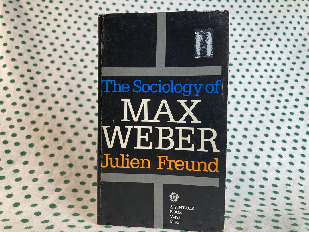 La sociología de Max Weber de Julien Freund libro de bolsillo vintage ...