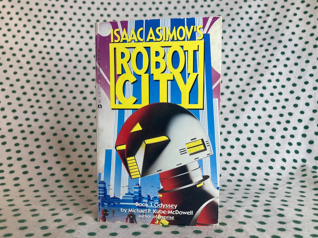 Robot City Book 1 Odyssey by Isaac Asimov Vintage Paperback - Etsy