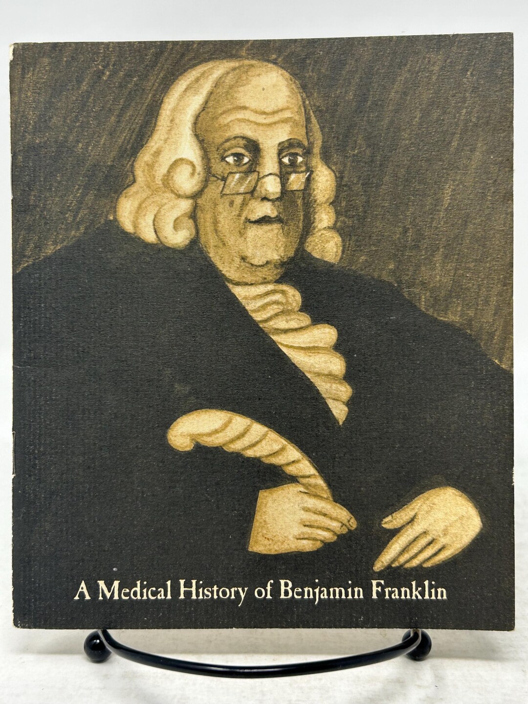 A Medical History of Benjamin Franklin Vintage Softcover Staple Bound ...