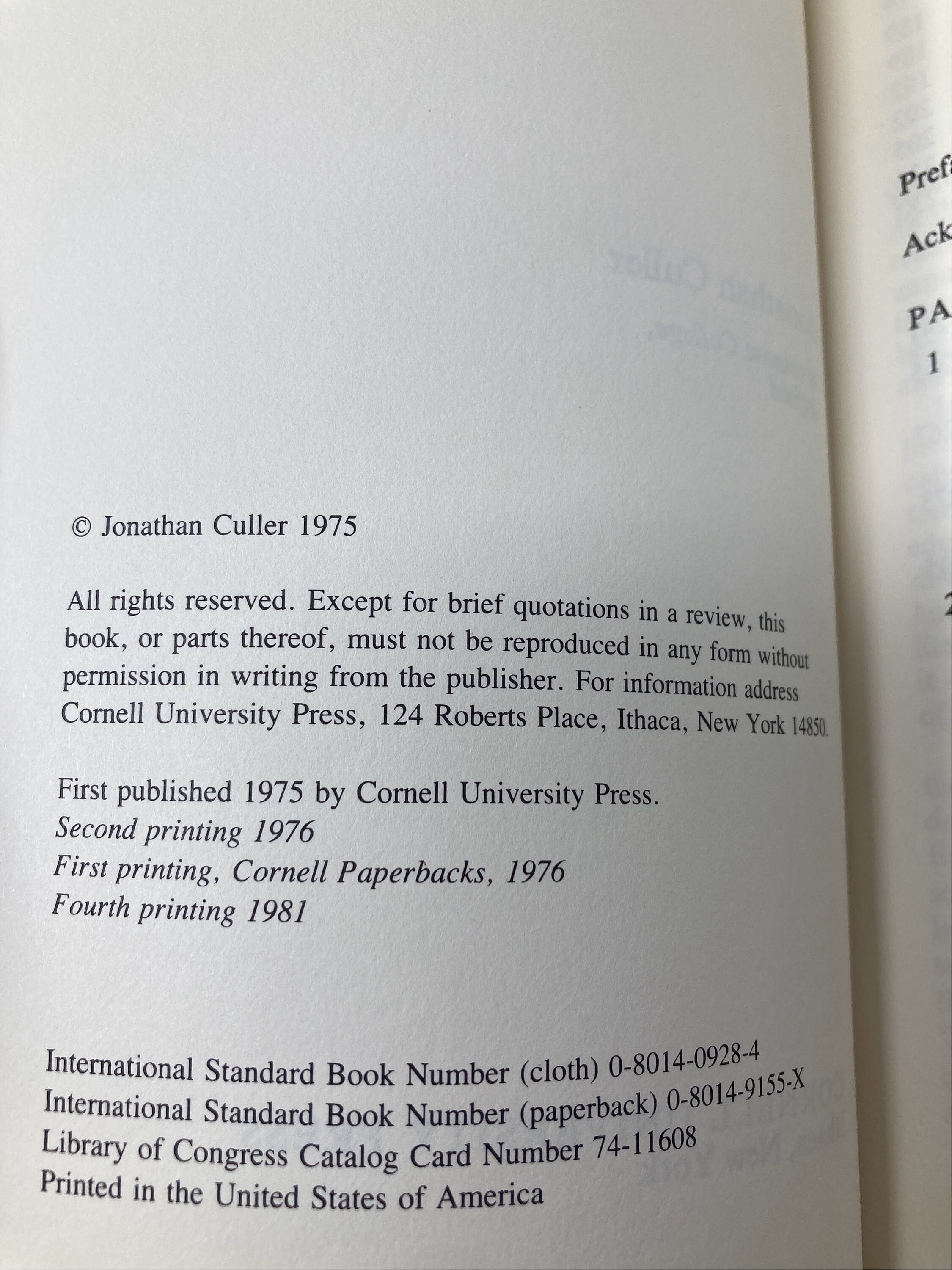 Structuralist Poetics: Structuralism, Linguistics, and the Study of ...