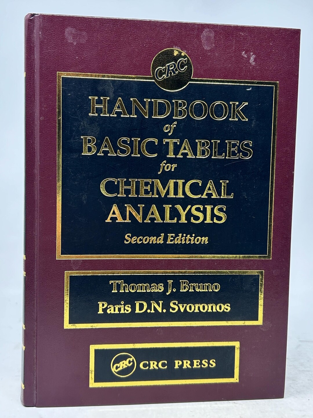 CRC Handbook of Basic Tables for Chemical Analysis Second Edition by ...