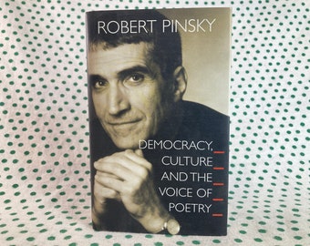 Democracy, Culture and the Voice of Poetry by Robert Pinsky - Etsy
