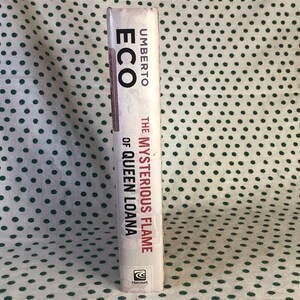 The Mysterious Flame of Queen Loana by Umberto Eco -hardcover - Etsy