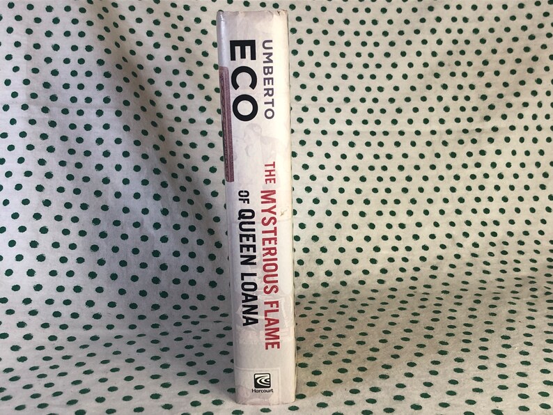 The Mysterious Flame of Queen Loana by Umberto Eco -hardcover - Etsy Canada