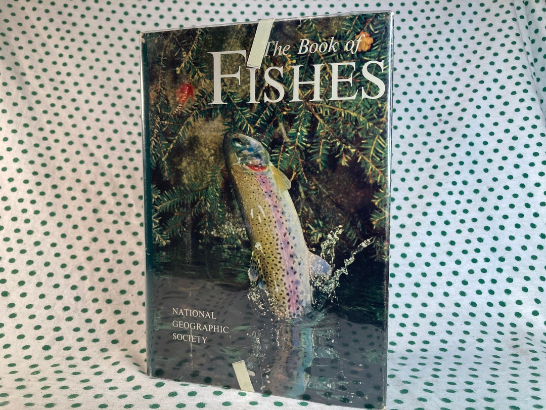 The Book of Fishes National Geographic Vintage Hardcover - Etsy
