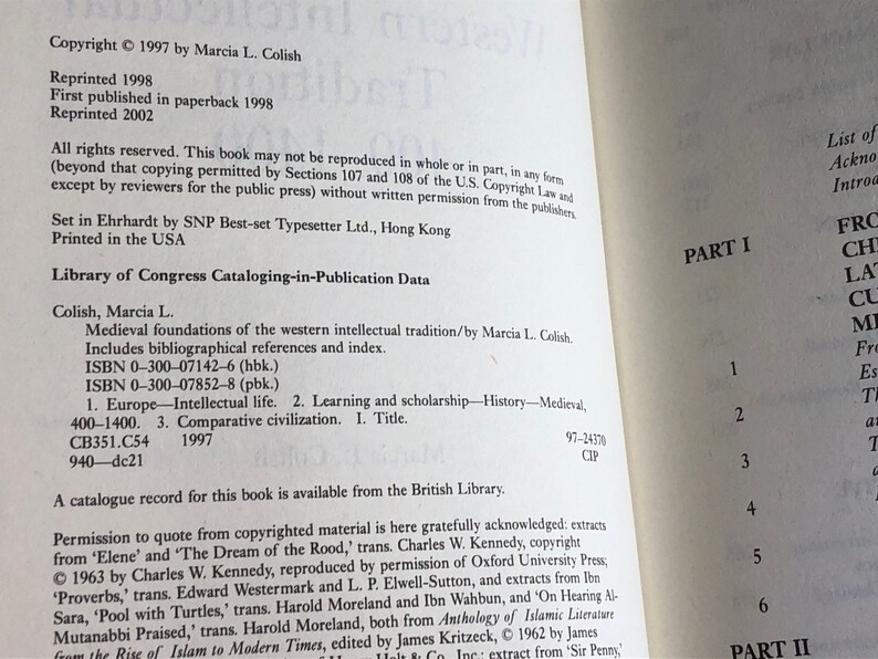 Medieval Foundations of the Western Intellectual Tradition 400-1400 by ...