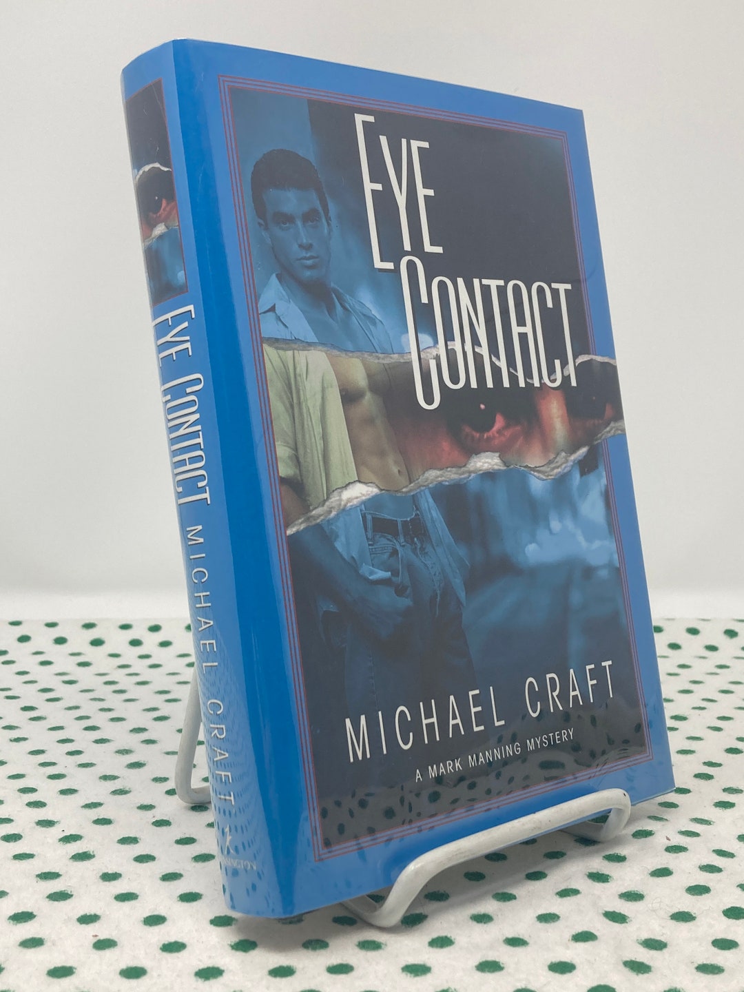 SIGNED Eye Contact by Michael Craft 1st Edition Vintage Hardcover - Etsy