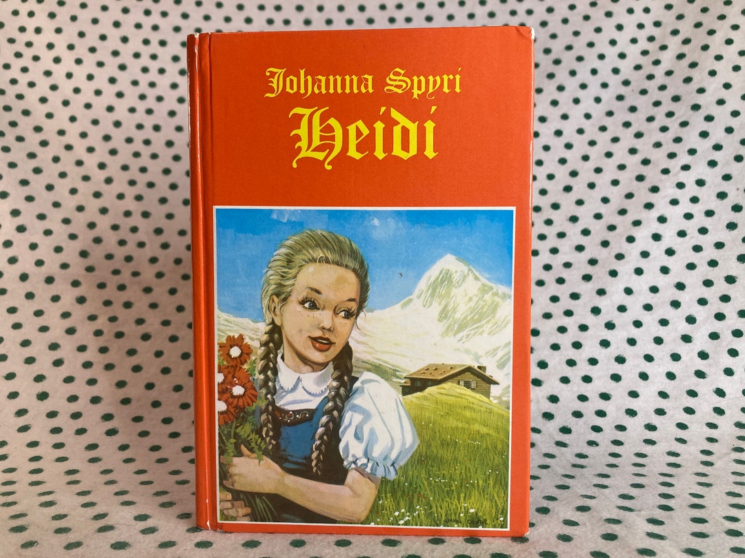 Heidi by Johanna Spyri Vintage Hardcover - Etsy