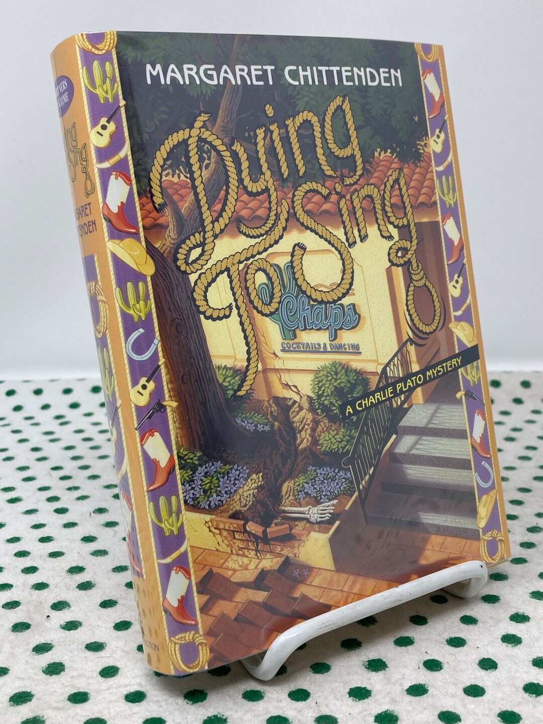 SIGNED Dying to Sing by Margaret Chittenden Hardcover First Edition - Etsy