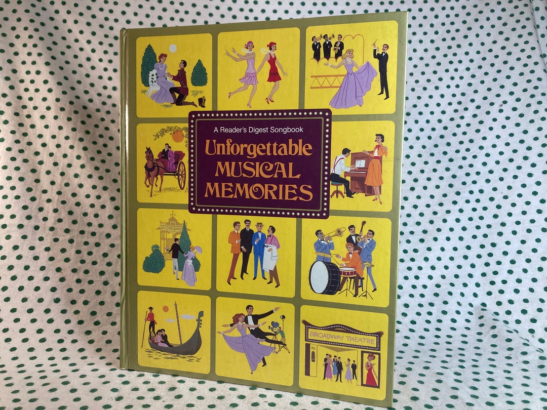 Unforgettable Musical Memories Vintage Spiral-bound Songbook - Etsy