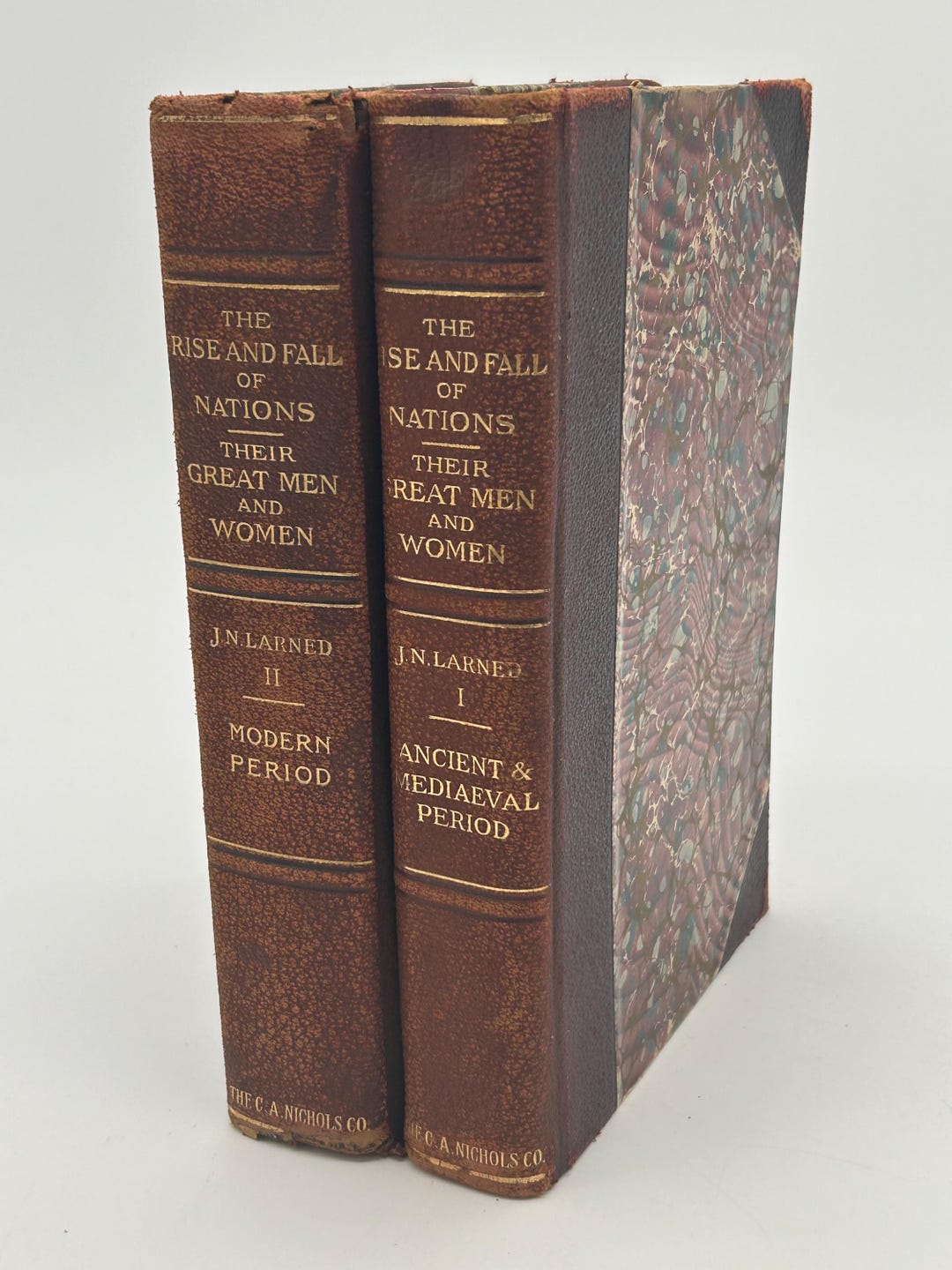 The Rise and Fall of Nations With Portrayals of Their Great Men and ...
