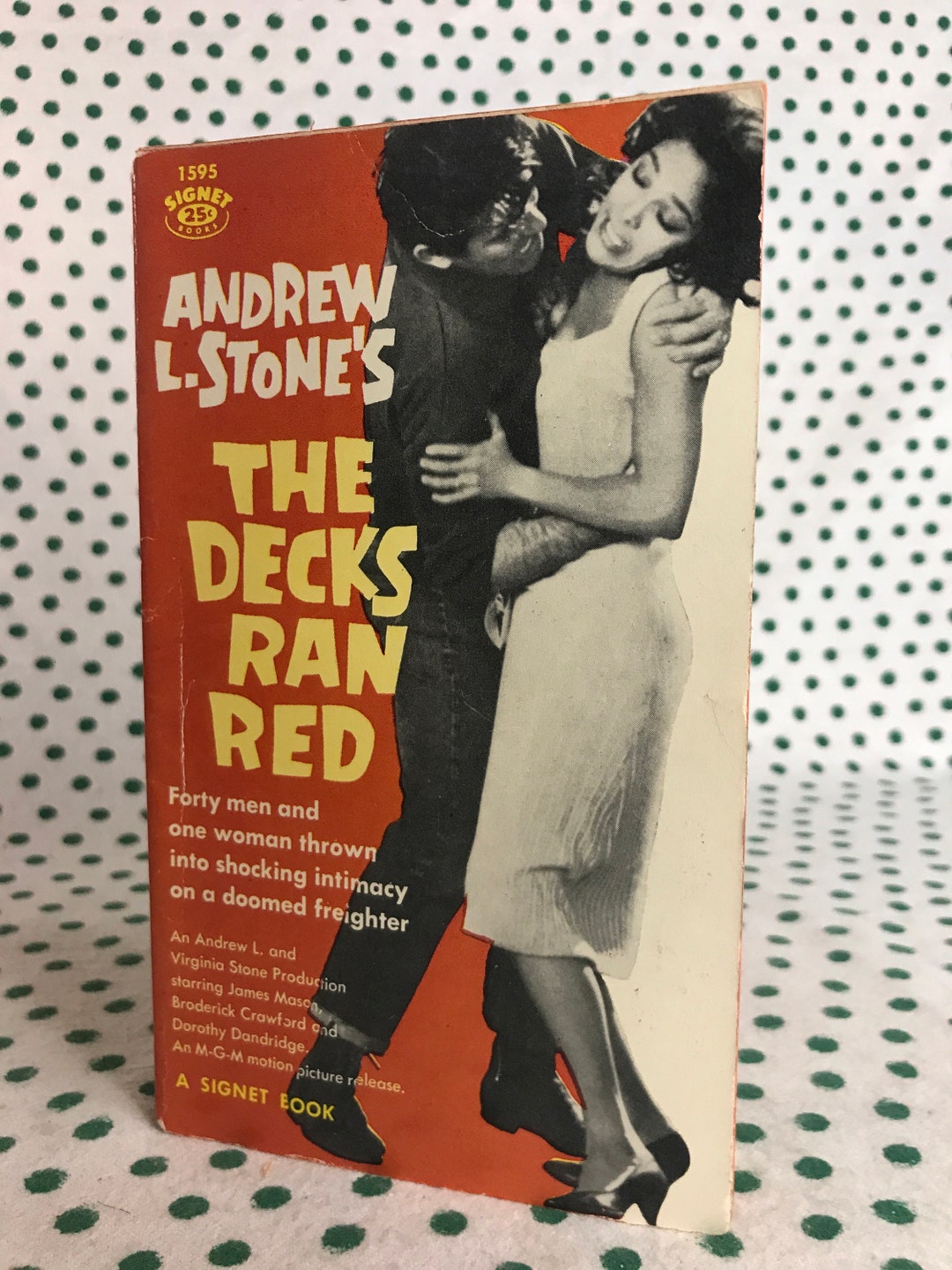 The Decks Ran Red by Andrew L. Stone Vintage Signet Paperback - Etsy