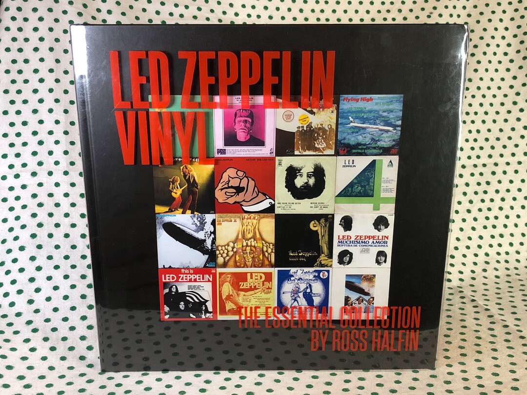 Led Zeppelin Vinyl the Essential Collection by Ross Halfin Hardcover - Etsy