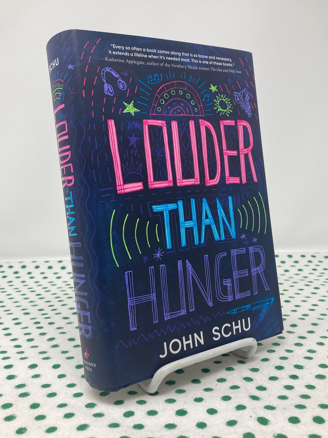 Louder Than Hunger by John Schu Hardcover - Etsy