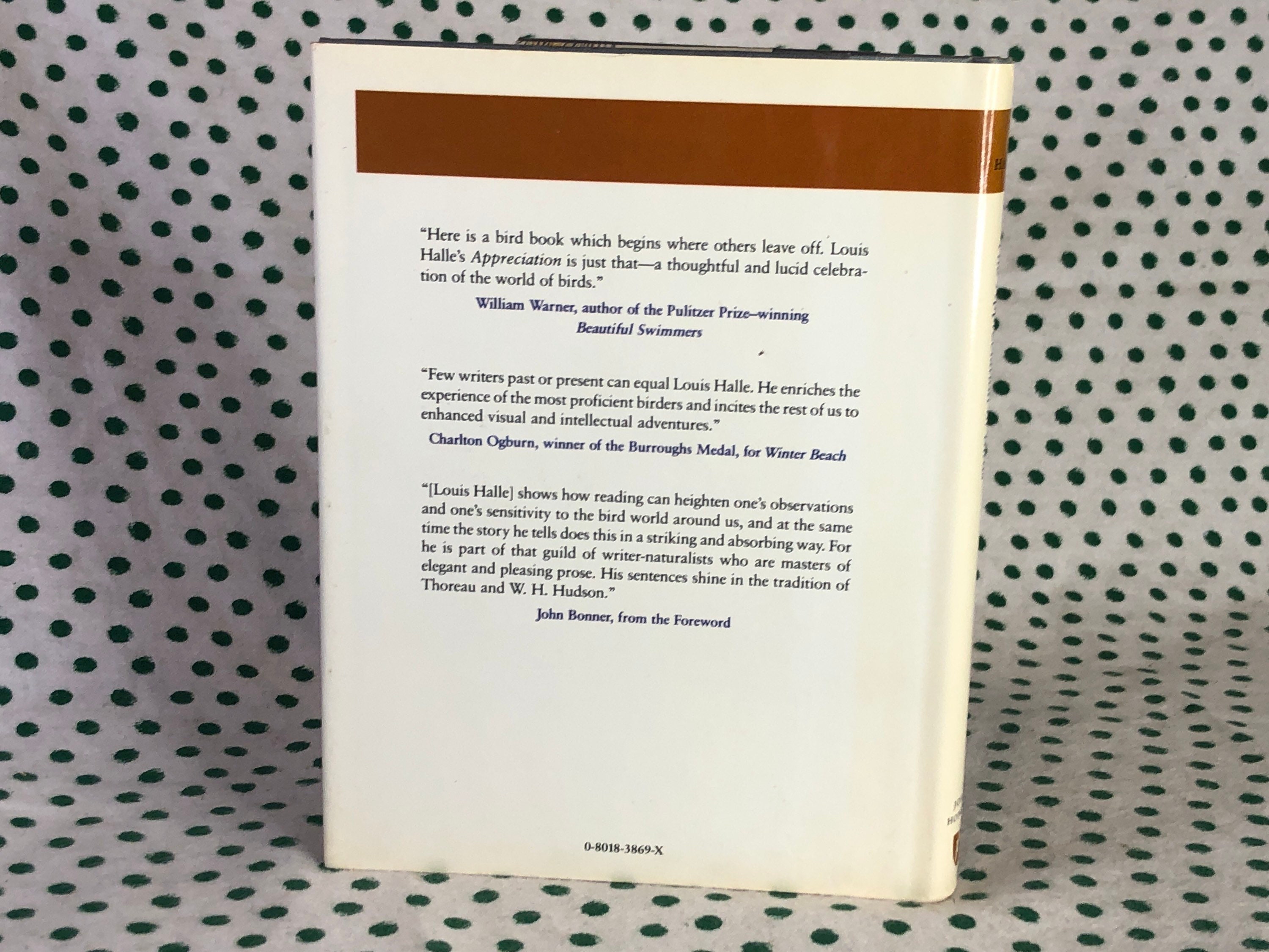 The Appreciation of Birds by Louis J. Halle Hardcover - Etsy