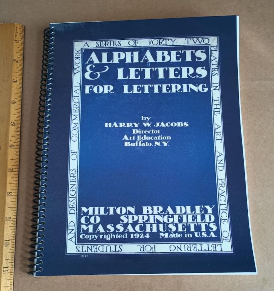 Harry Jacobs (1924) Alphabets Letters for Lettering * Sign Painters ...