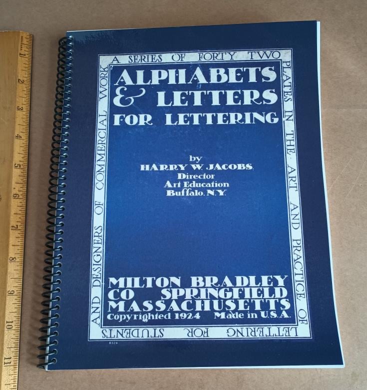 Harry Jacobs (1924) Alphabets Letters for Lettering * Sign Painters ...