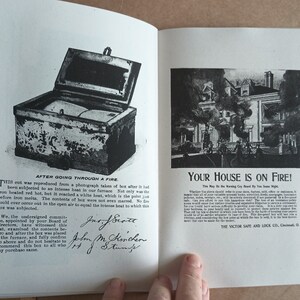 Victor Safe + Lock Co (1888) Sales Catalog W 1910 Supplement. Cast Iron ...