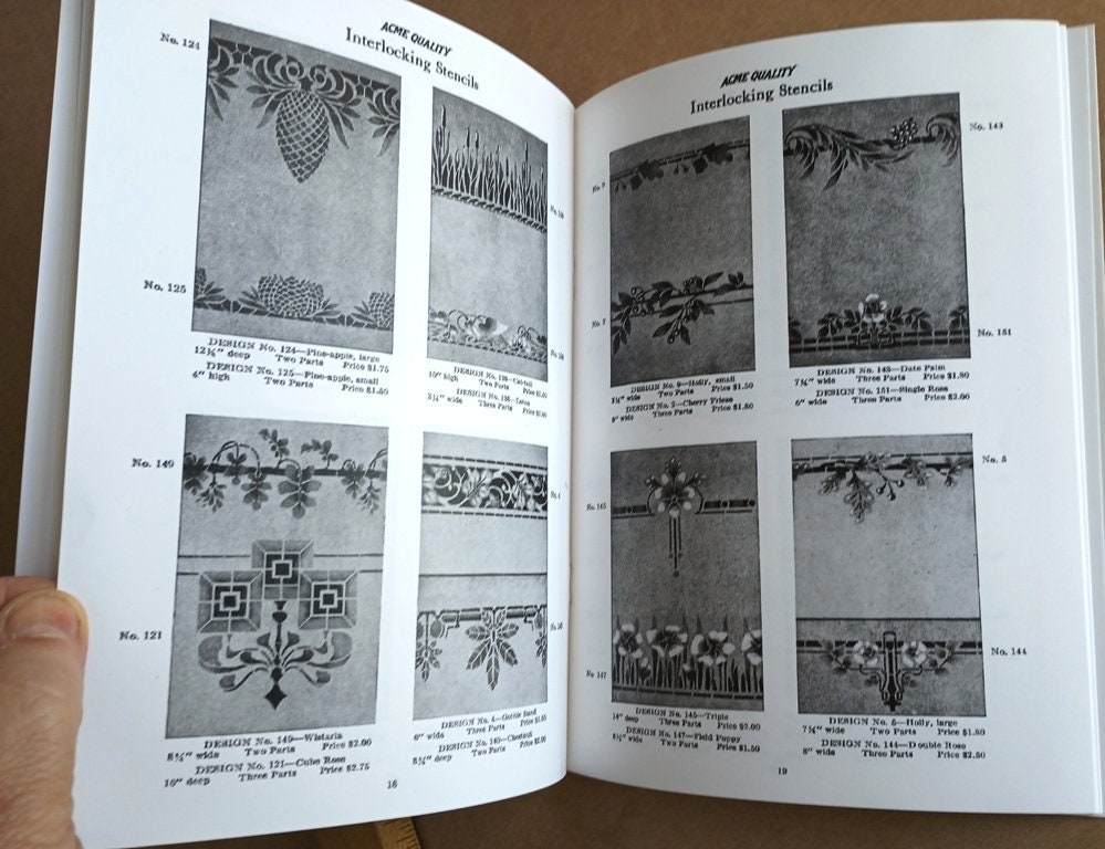 Catalogue of Acme Quality Stencils for Interior Wall Deportation (1916 ...