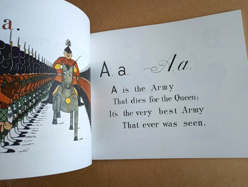 An ABC for Baby Patriots (1899) Mrs E Ames * Dean + Son * BRITISH Humor ...