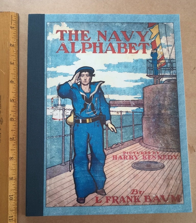 The Navy Alphabet (1900) Frank L Baum, ABC Book for Children With a ...