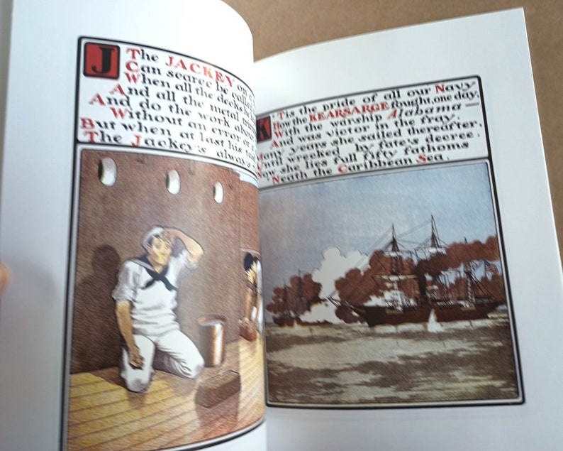 The Navy Alphabet (1900) Frank L Baum, ABC Book for Children With a ...