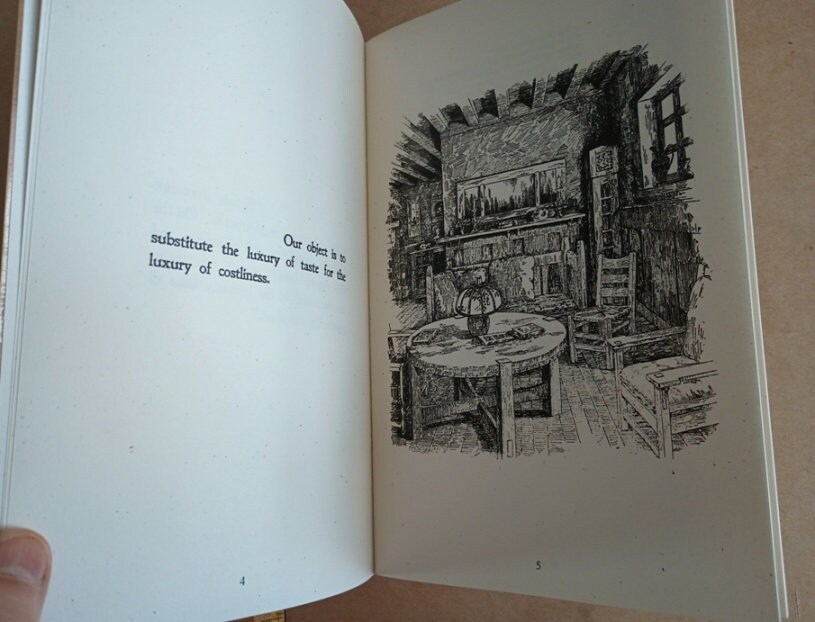 Chips From Workshop of Gustave Stickley 1901 Wood Leather Handmade ...