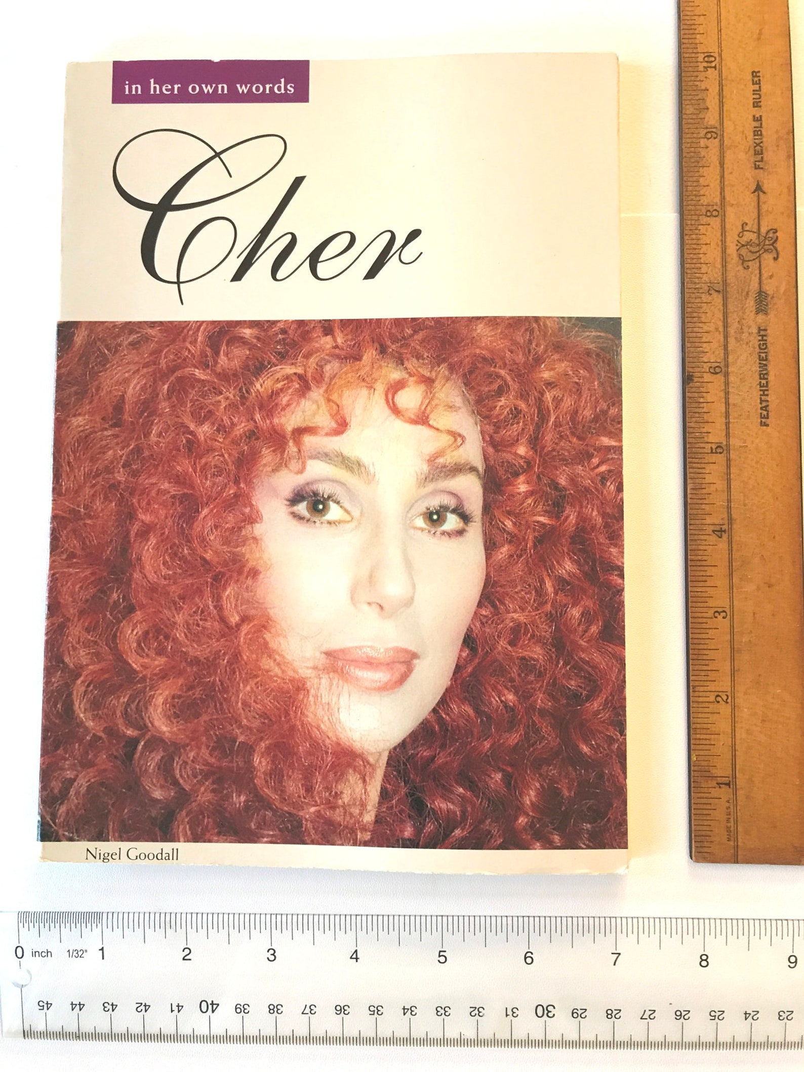 Cher in Her Own Words 1992 by Nigel Goodall : Pictorial Bio of Career ...
