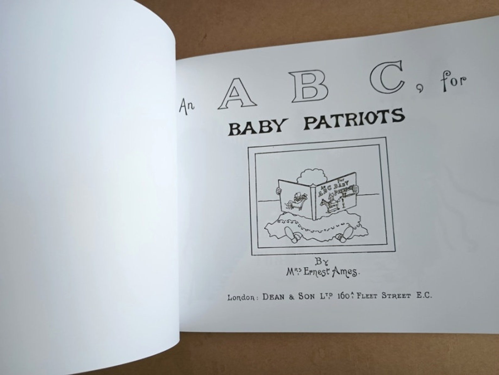 An ABC for Baby Patriots (1899) Mrs E Ames * Dean + Son * BRITISH Humor ...