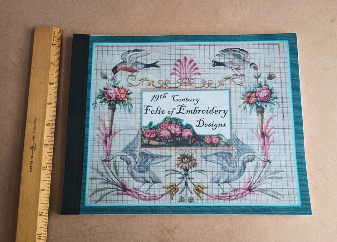 19th Century Folio of Embroidery Designs (circa 1850s) Unknown, Orphan ...