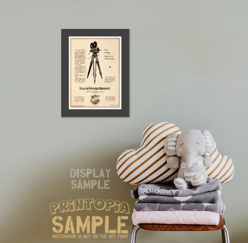 Bell & Howell (1922) Performance Motion Picture Camera Ad * Quality Art ...
