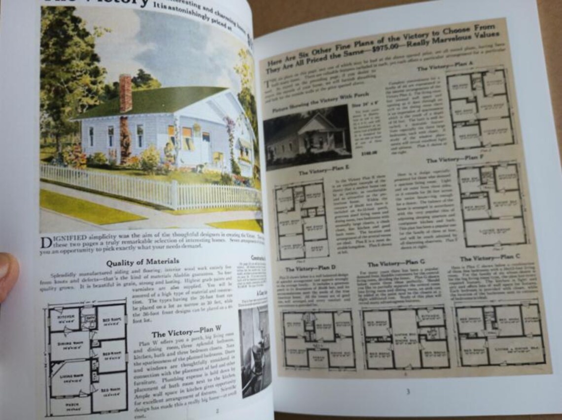 Aladdin Homes (1923) Model HOME Catalog Homecraft CRAFTSMAN California ...
