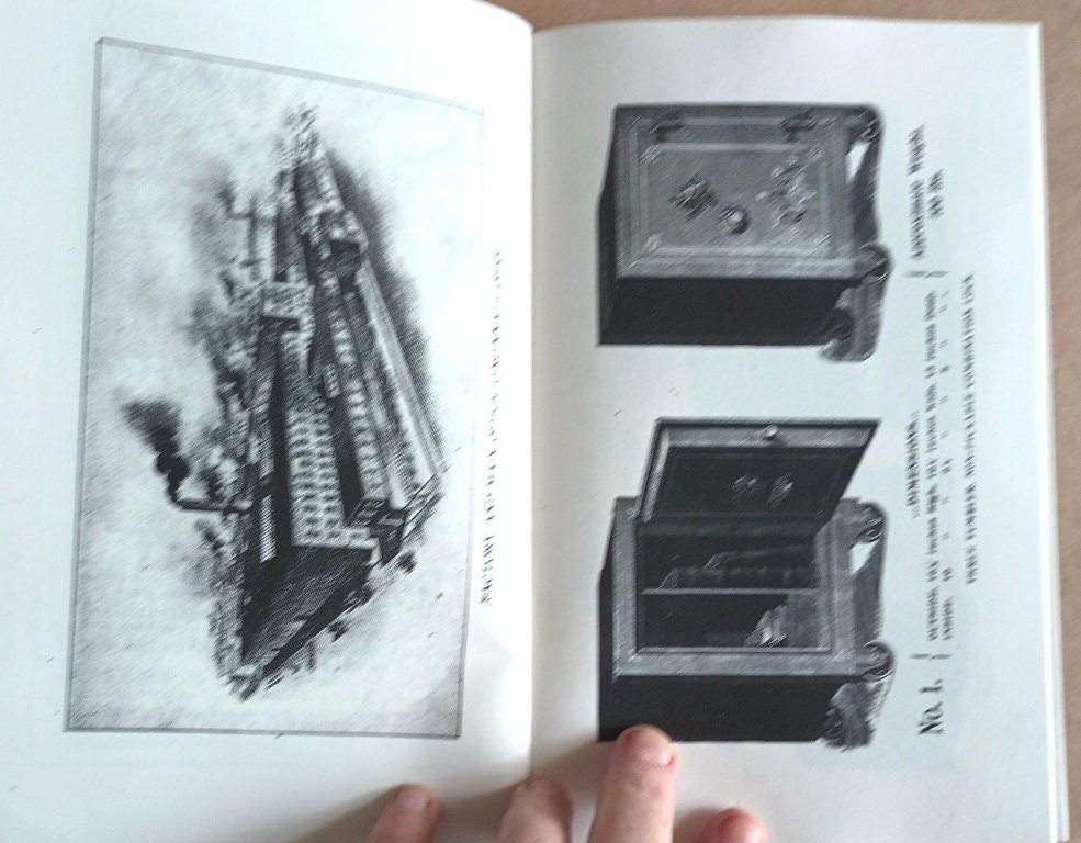Victor Safe + Lock Co (1888) Sales Catalog W 1910 Supplement. Cast Iron ...