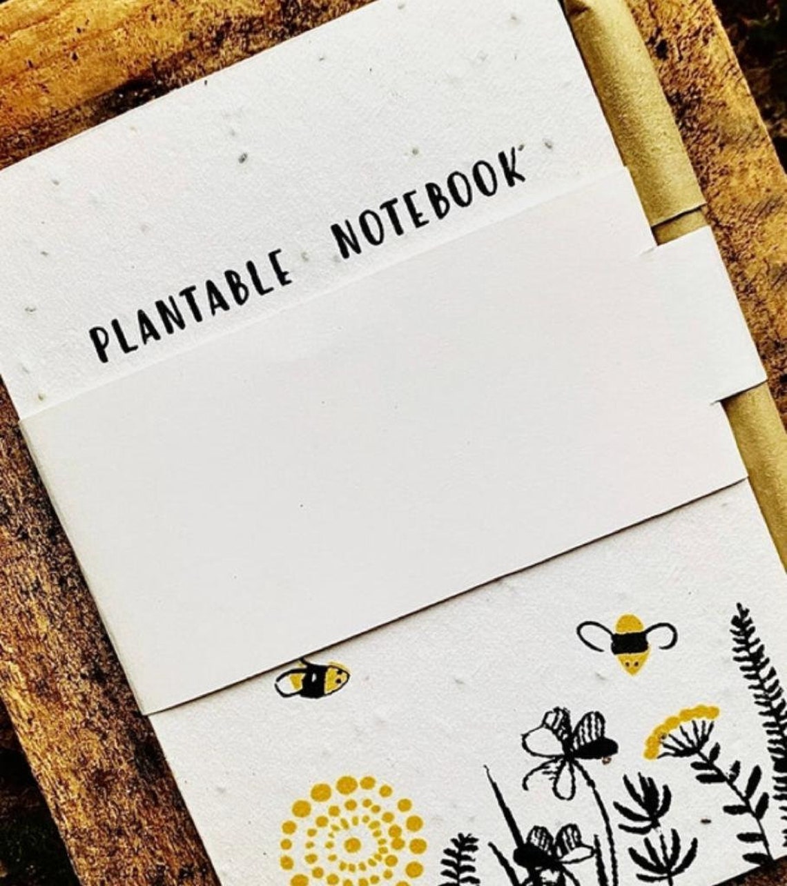 Plantable Notebook A6 | Seed Paper With Mix Wild Flowers Seed ...