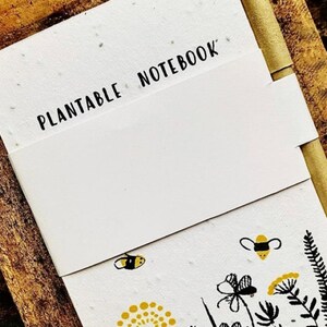 Plantable Notebook A6 | Seed Paper With Mix Wild Flowers Seed ...