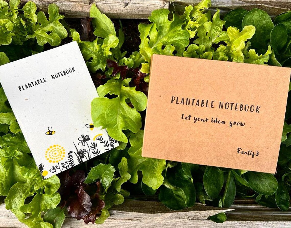 Plantable Notebook A6 | Seed Paper With Mix Wild Flowers Seed ...