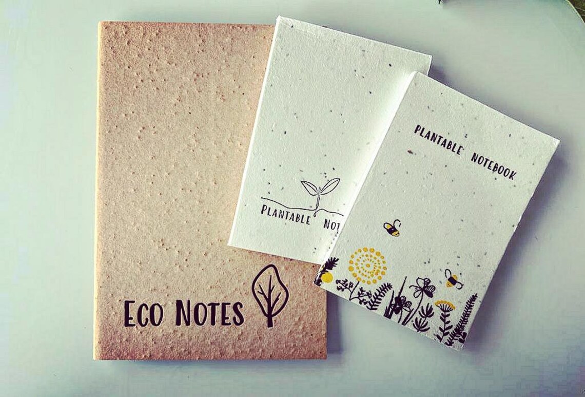 Plantable Notebook A6 | Seed Paper With Mix Wild Flowers Seed ...