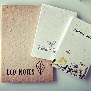 Plantable Notebook A6 | Seed Paper With Mix Wild Flowers Seed ...