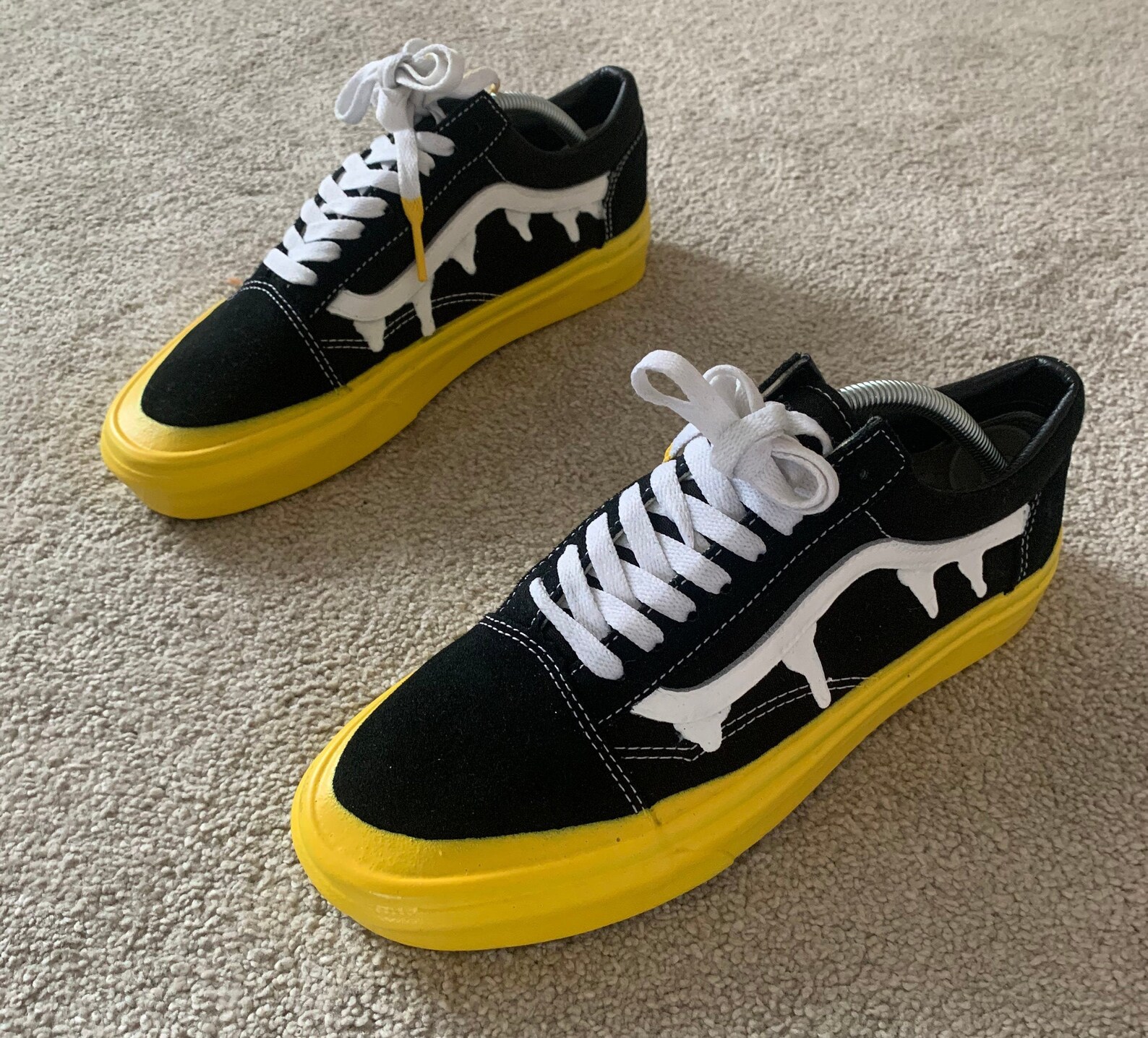 Custom Drip Vans YELLOW DIP - Etsy UK