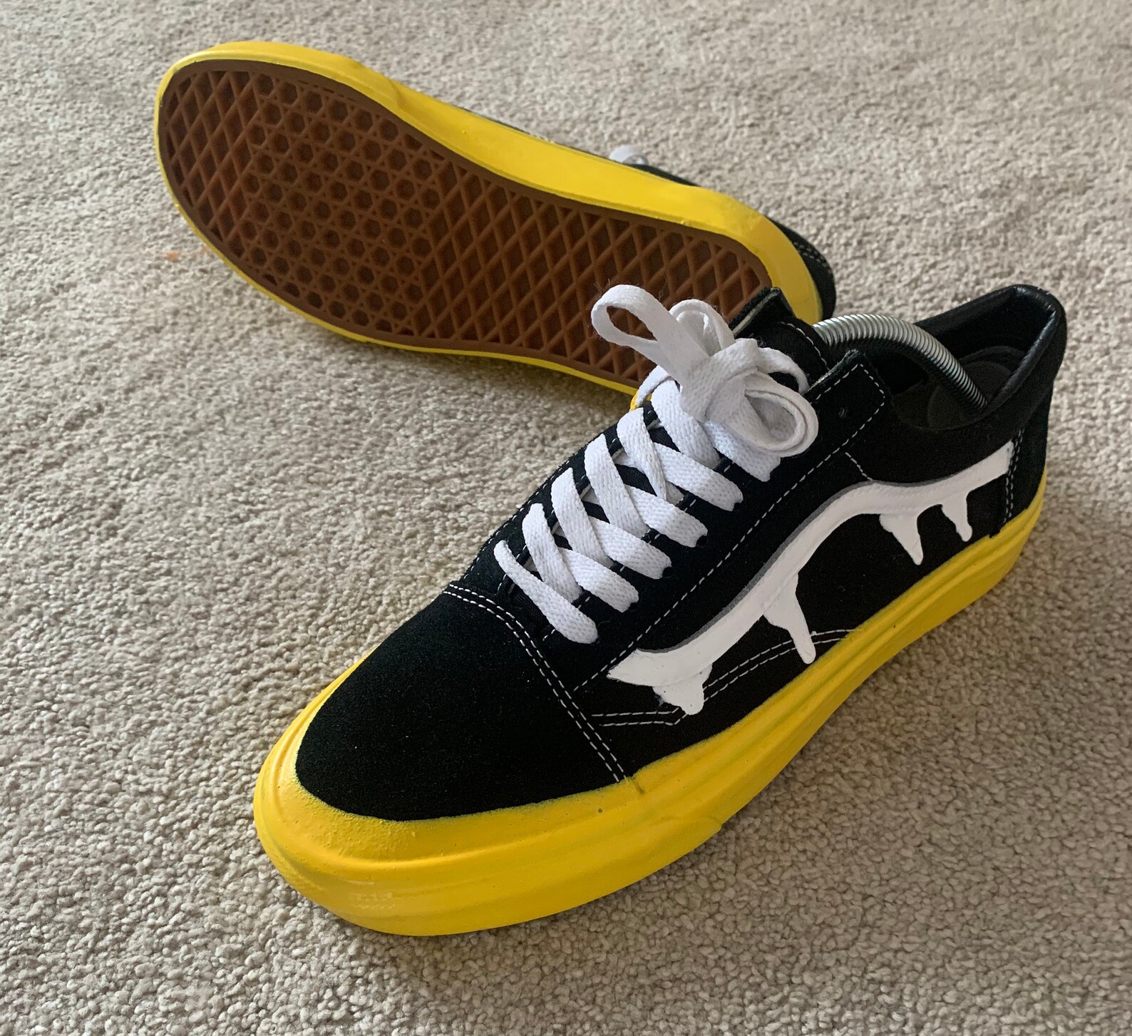 Custom Drip Vans YELLOW DIP - Etsy UK