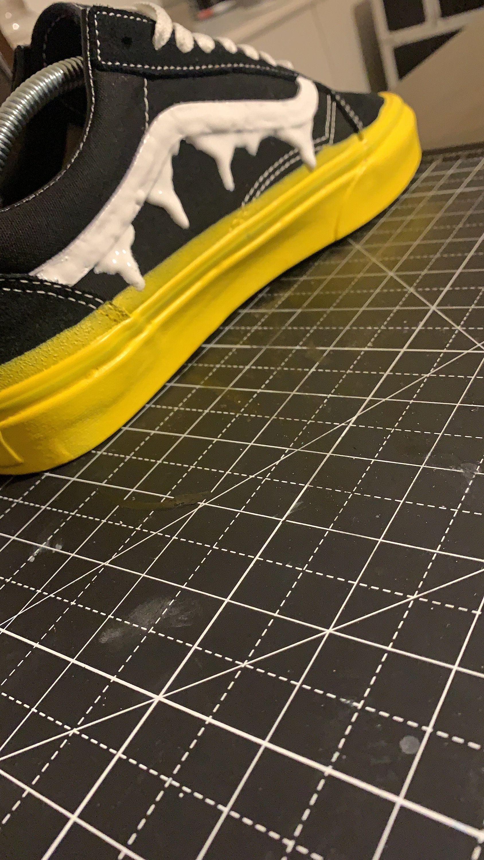 Custom Drip Vans YELLOW DIP - Etsy UK